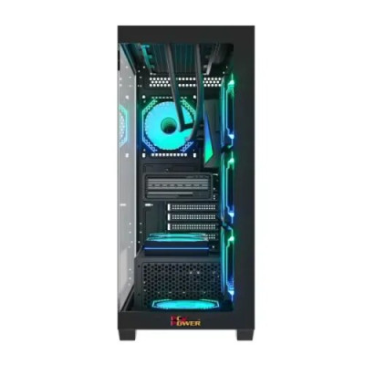 PC POWER ICE TOWER ELITE PP-GS500 BK Gaming Case Price in Bangladesh