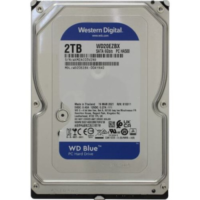 Western Digital 2TB Blue 7200RPM HDD Price in BD