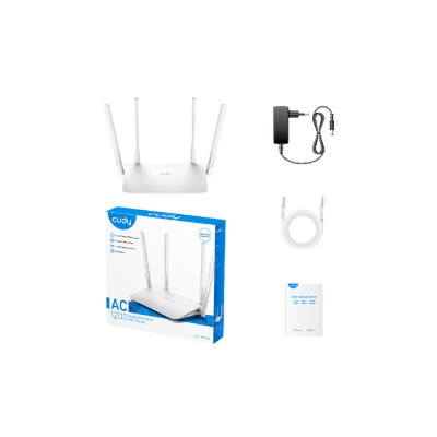 Cudy WR1300 AC1200 Gigabit Dual Band Wi-Fi Router best price in bangladesh